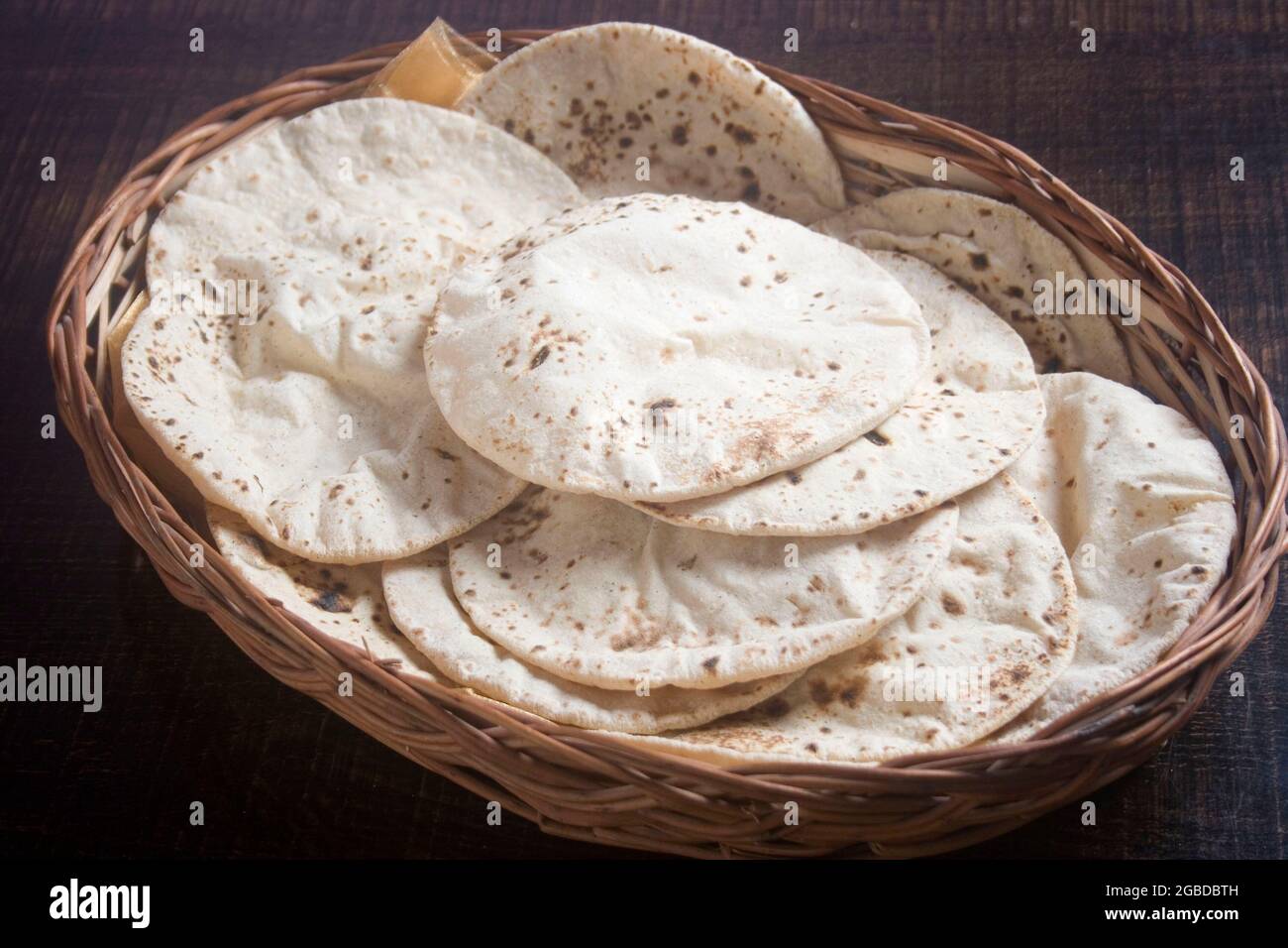 indian bread roti Stock Photo - Alamy