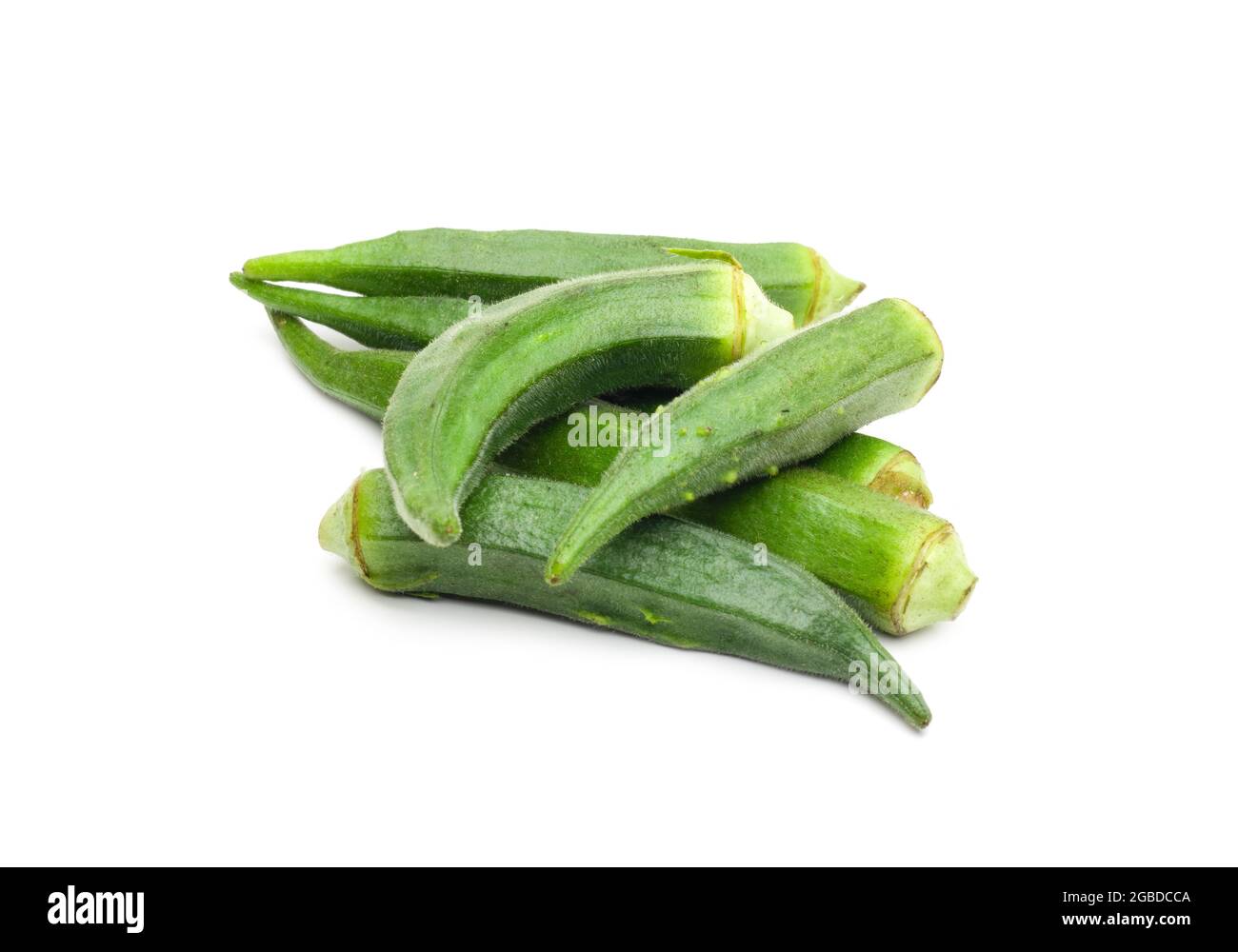Lady finger farming hi-res stock photography and images - Alamy