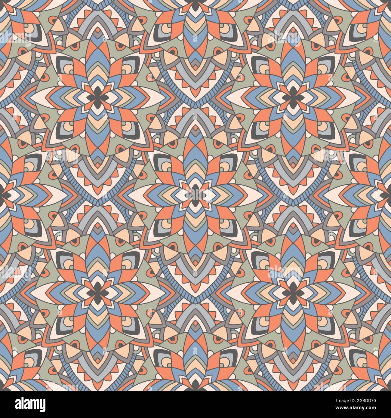 Tribal pattern cartoon vector. African abstract ethnic Stock Vector ...