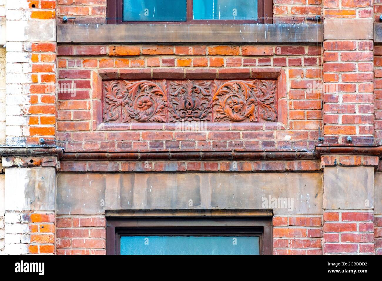 Colonial low rise architecture along Yonge Street in the downtown ...