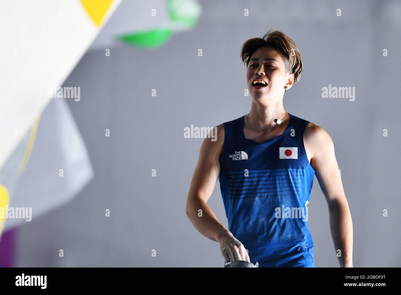 Tokyo, Japan. Credit: MATSUO. 3rd Aug, 2021. Kai Harada (JPN) Sport Climbing : Men's Combined ...