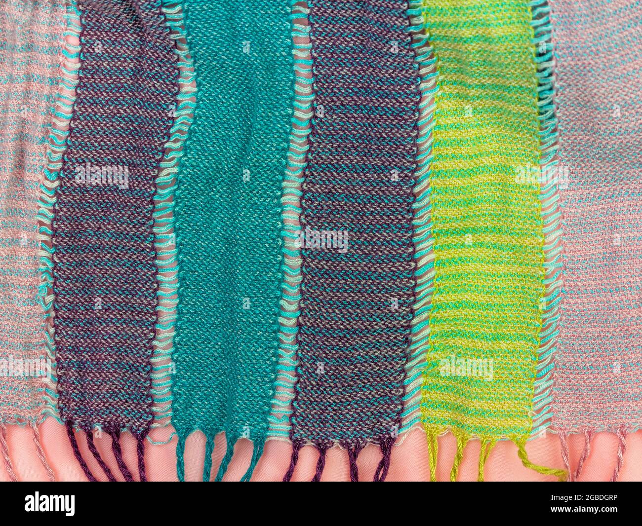 Cyan knitwear texture hi-res stock photography and images - Alamy
