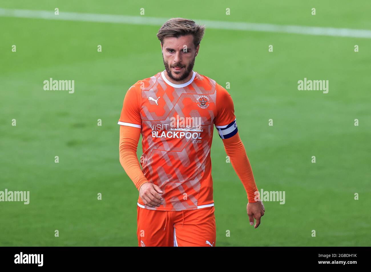Luke Garbutt of Blackpool Stock Photo - Alamy