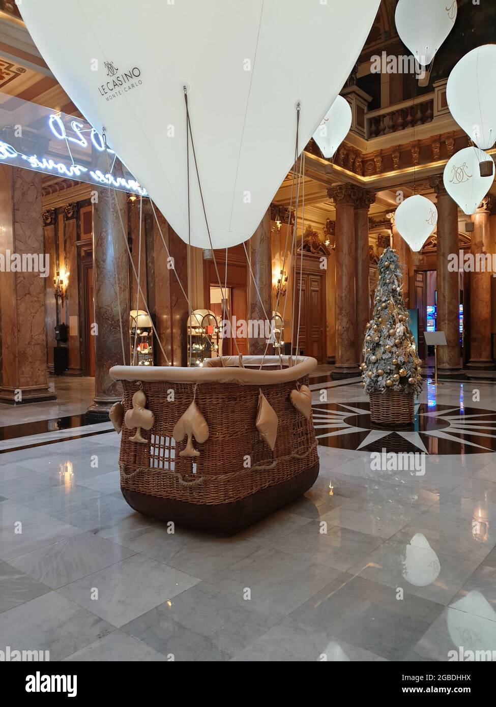 Inside the Casino Monte-Carlo in Monaco Stock Photo - Alamy