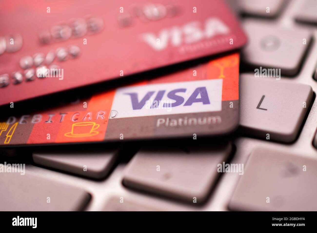 Visa debit card hi-res stock photography and images - Alamy