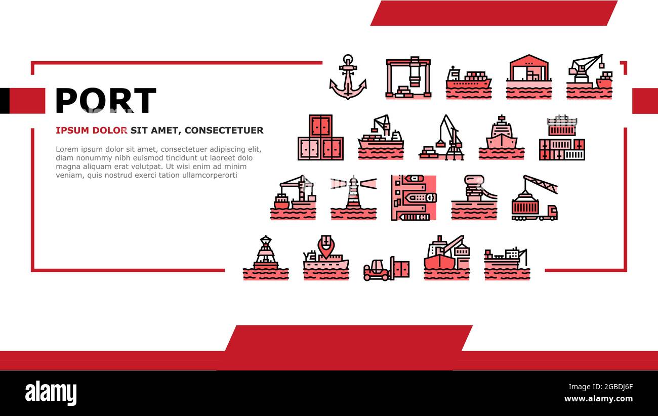 Pier location Stock Vector Images - Alamy