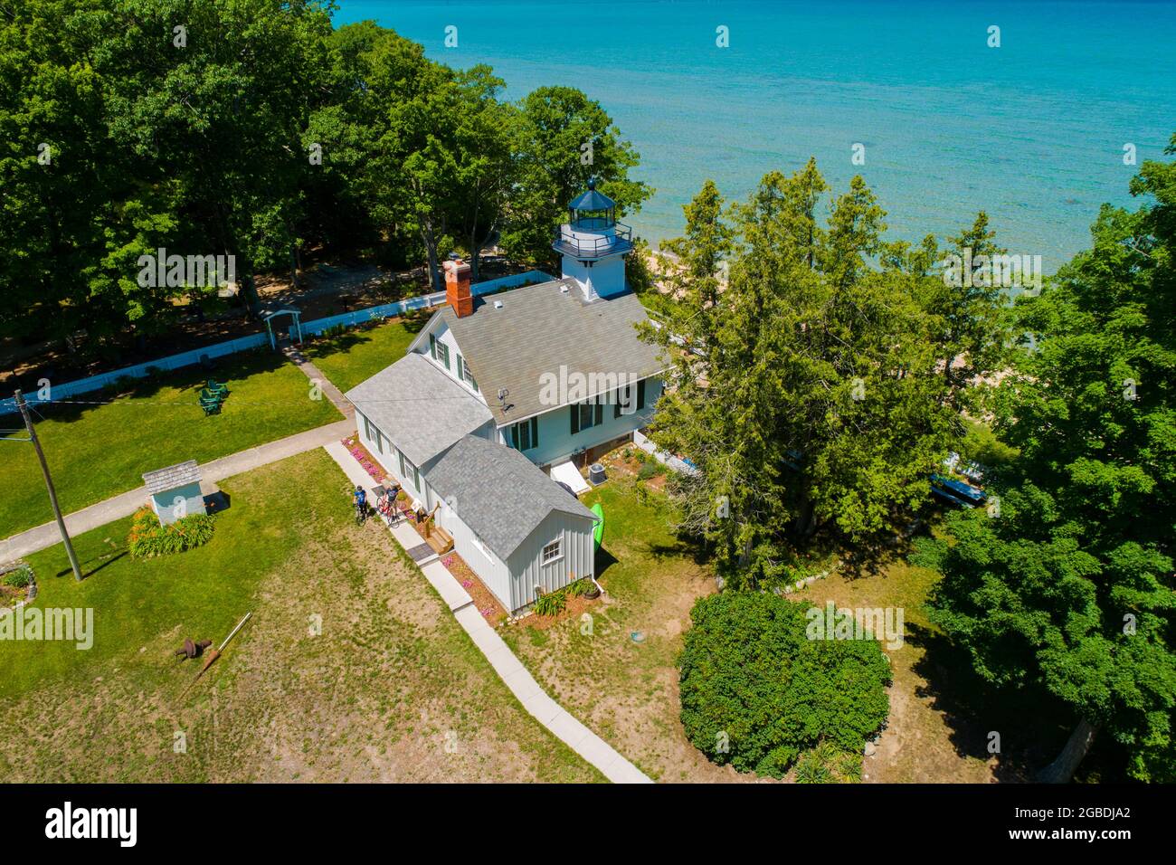 Mission Point Lighthouse Traverse City Michigan is located in Mission ...