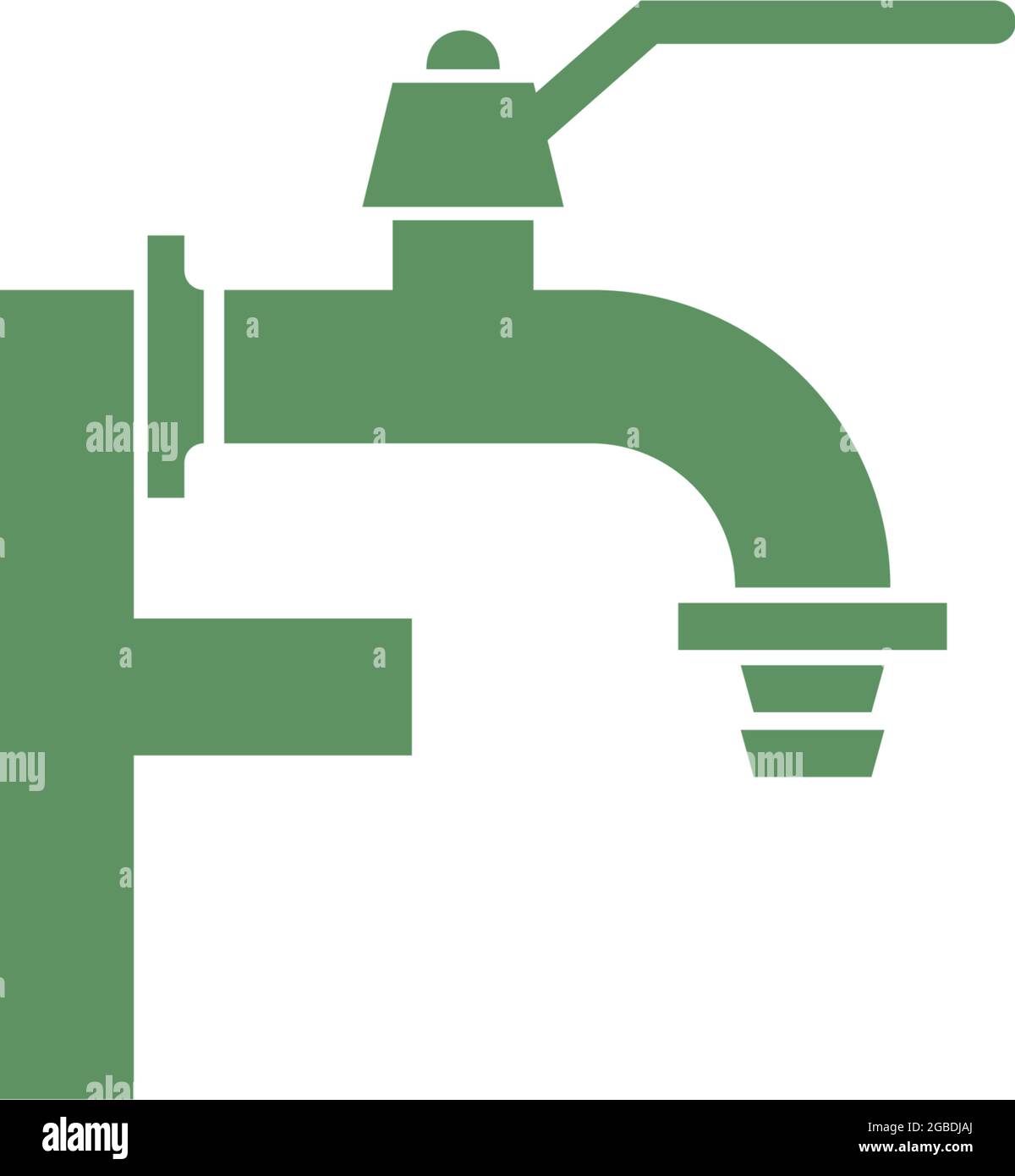 Faucet icon with letter F logo design vector template Stock Vector ...
