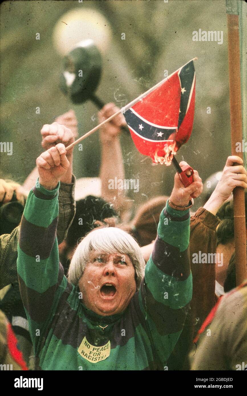 Kkk flag hi-res stock photography and images - Alamy