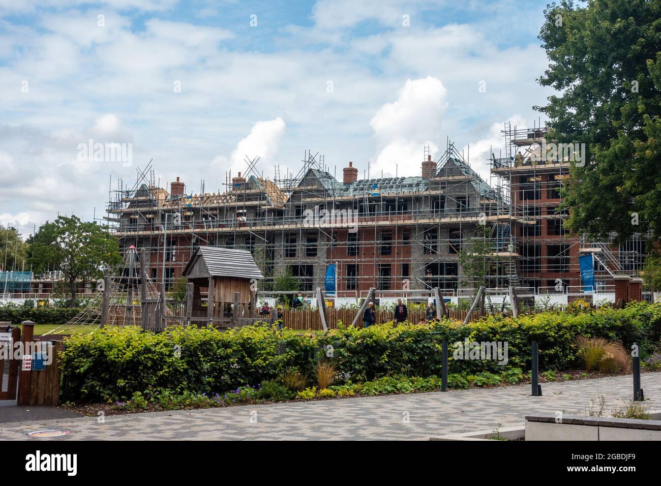 New build homes hi-res stock photography and images - Alamy