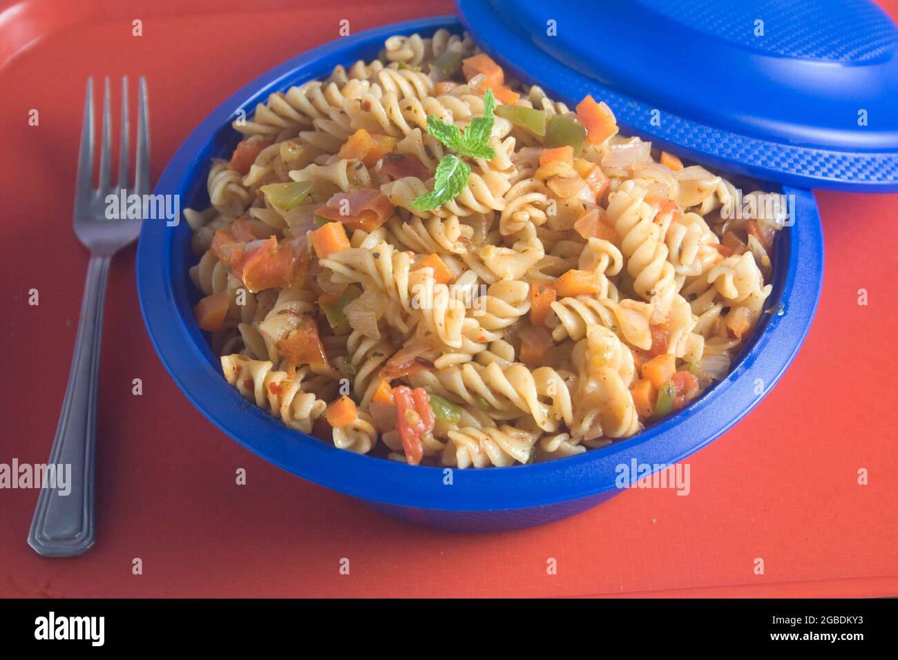 Macaroni topped with slices of smoked cheese .macaroni nobody Stock ...