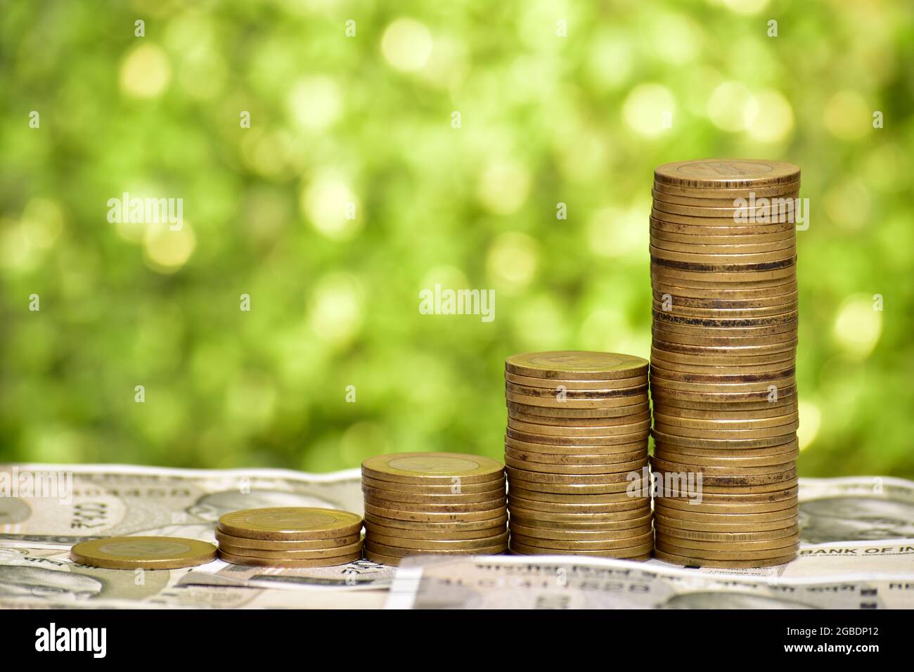 Term fund / time value of money / wealth creation, financial concept ...