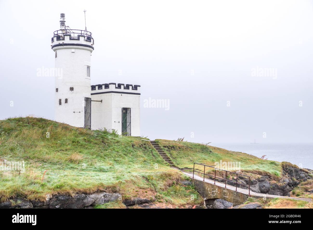 Pretty Elie Ness Lighthouse in Fife - Scotland, UK Stock Photo - Alamy