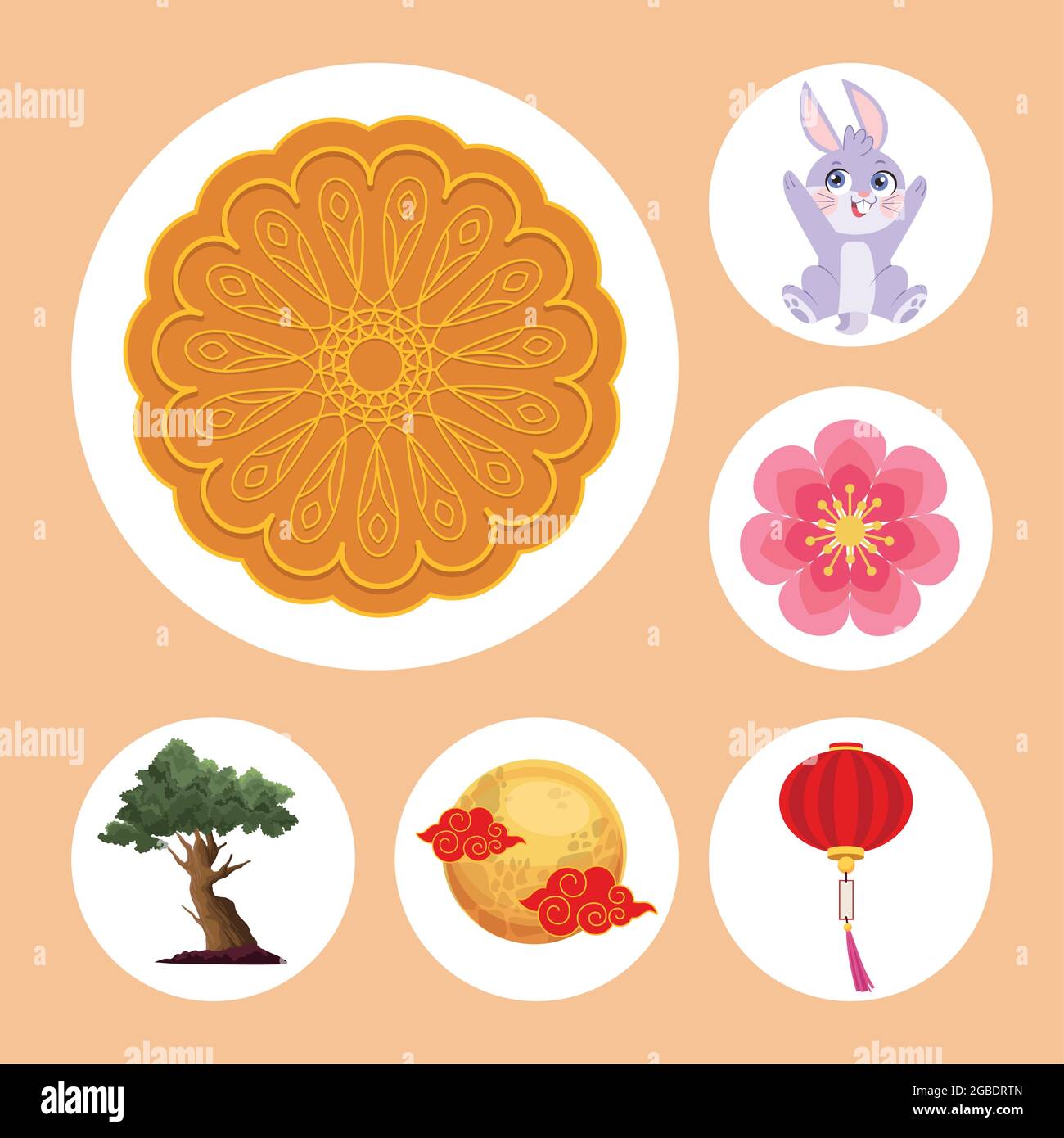 Number six festival Stock Vector Images - Alamy