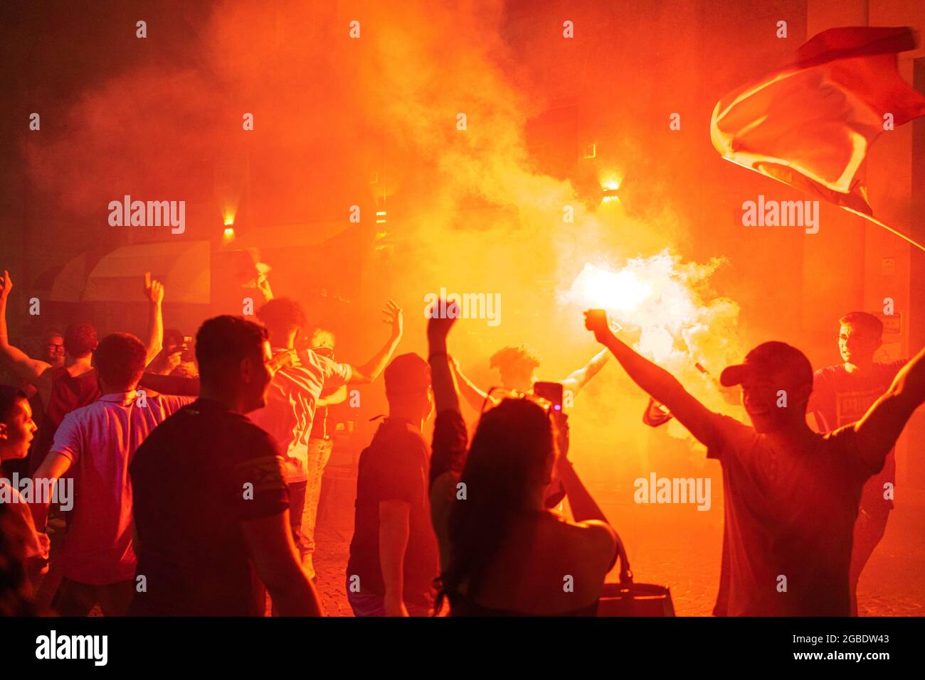 Mob football hi-res stock photography and images - Alamy