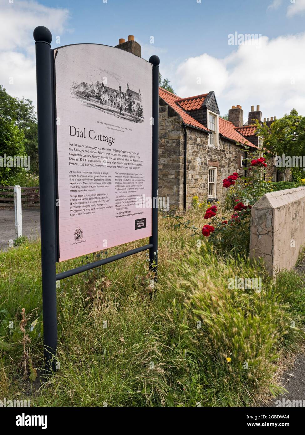 Dial cottage stephenson hi-res stock photography and images - Alamy