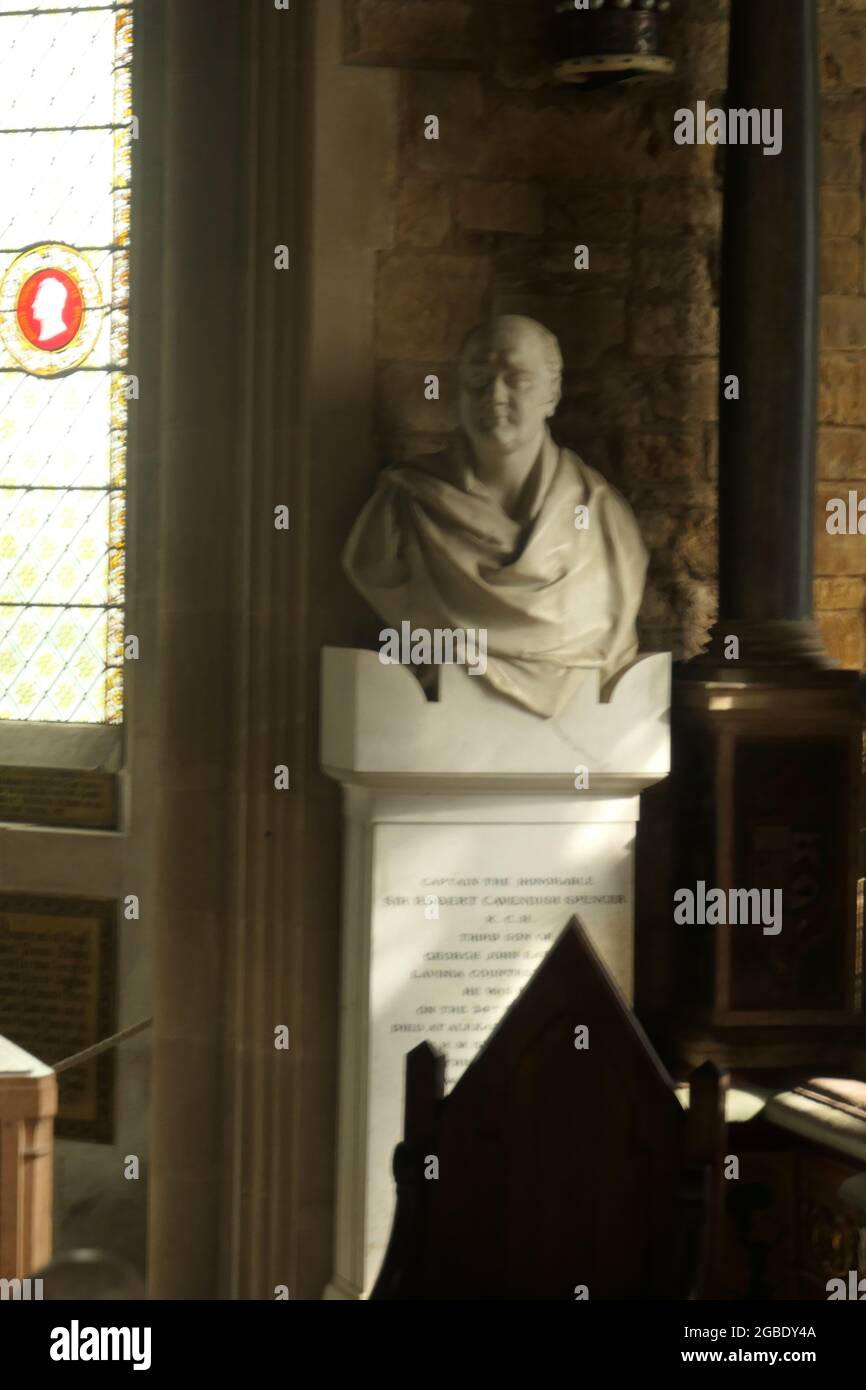 inside crypt for Diana Spencer princess of Wales Great Brington ...