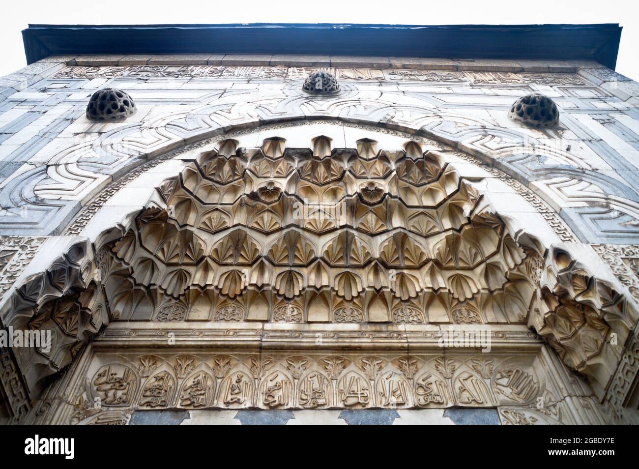 Islamic architecture, entrance gate of a mosque from the period of the ...