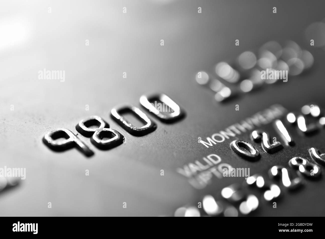 Macro Image Of Credit Card, Plastic Money Concept Stock Photo - Alamy