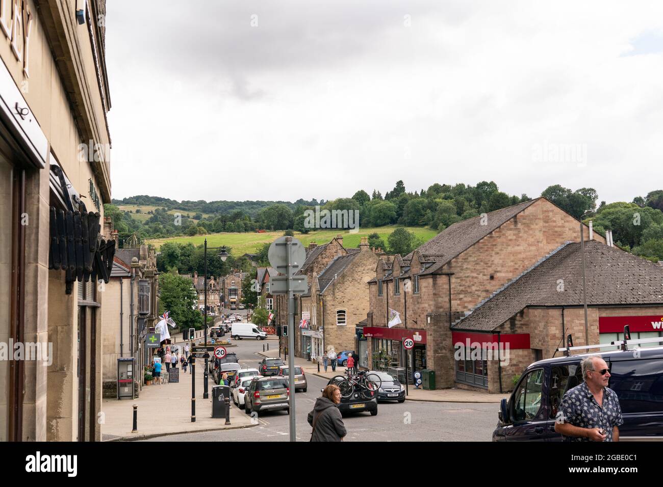 Matlock roads hi-res stock photography and images - Alamy
