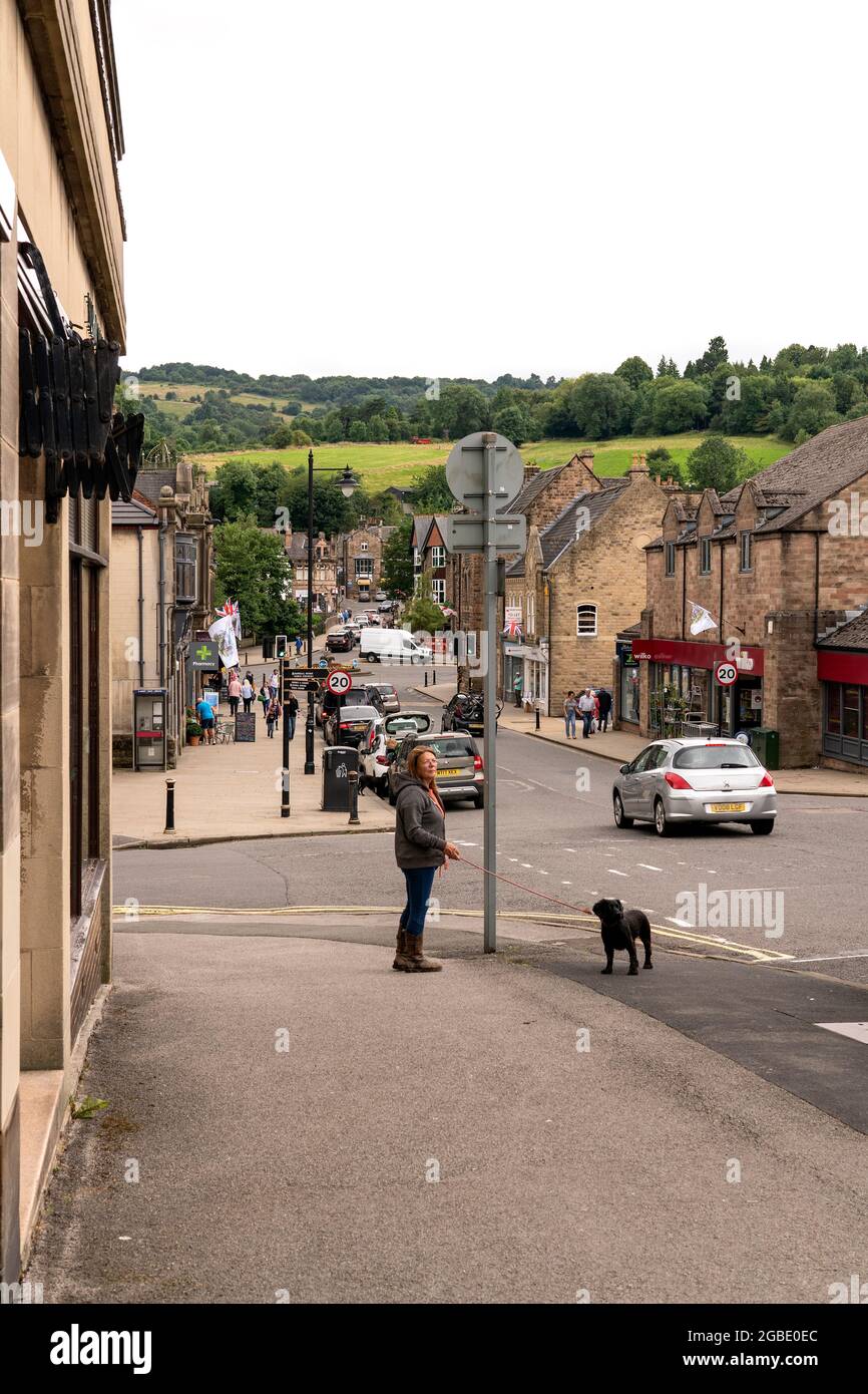 Shopping in matlock town hi-res stock photography and images - Alamy