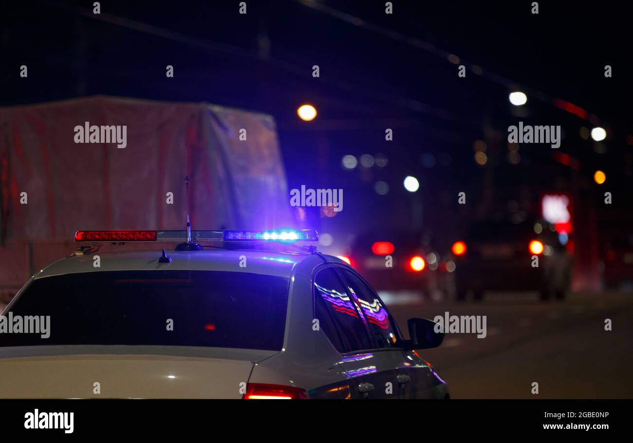 Generic city lights flashing outside hi-res stock photography and ...