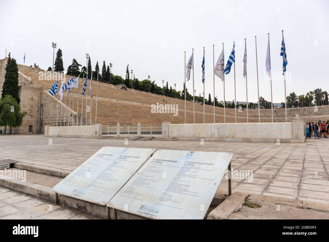 Athens, Greece - September 24, 2019: Panathenaic Stadium world's only ...