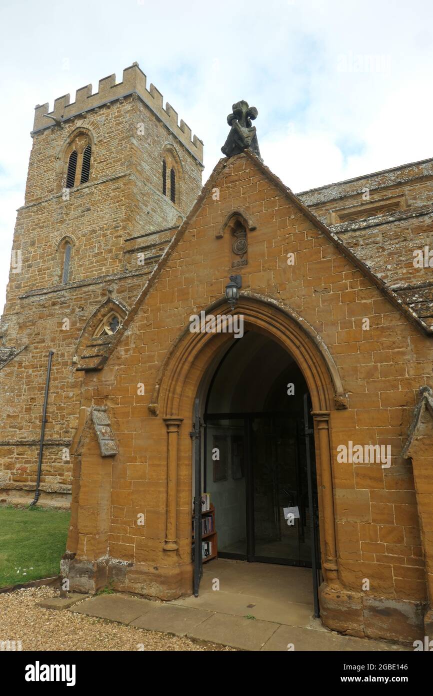 side entrance door to church. Diana Spencer princess of Wales Church ...