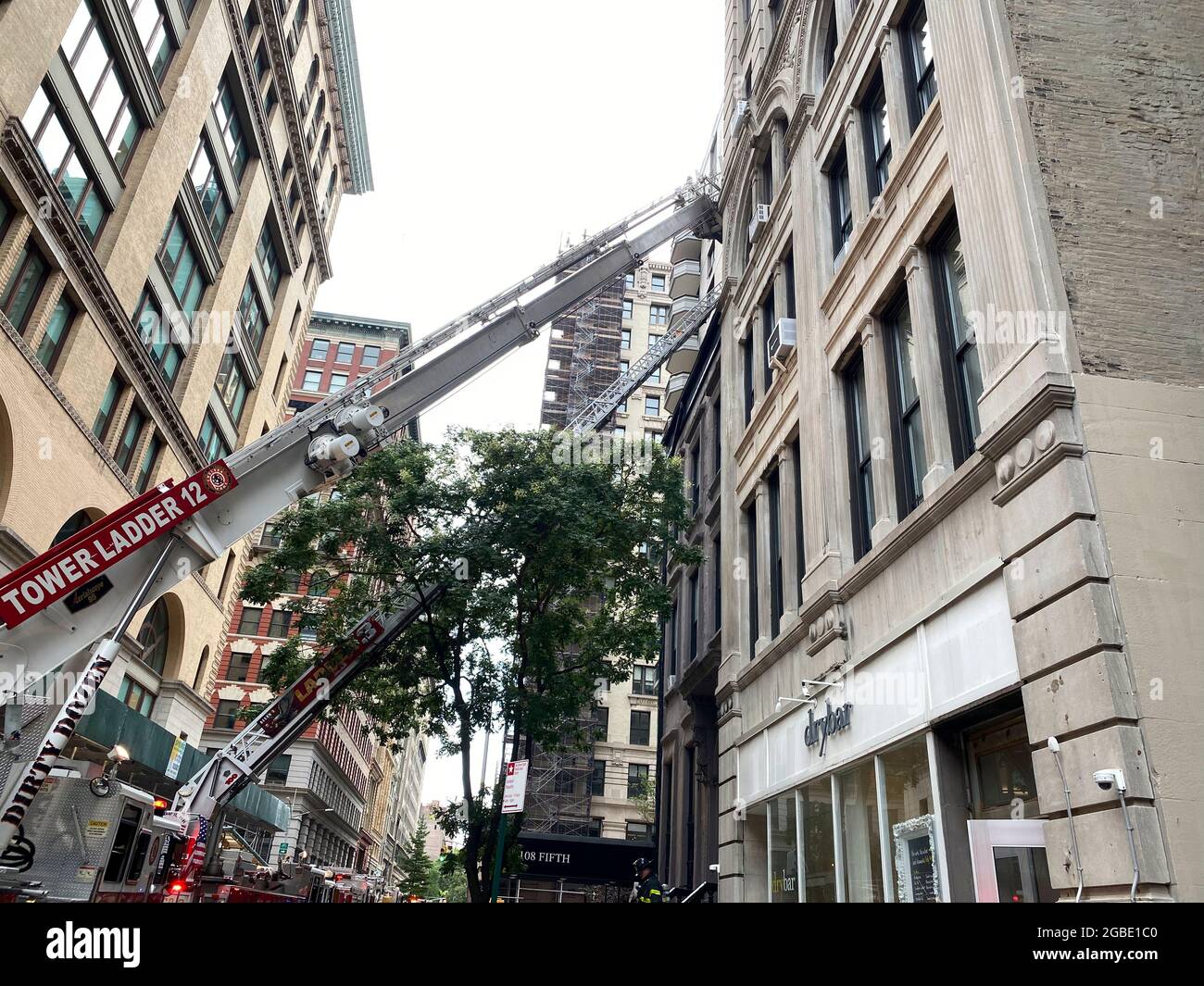 Fire truck ladders hi-res stock photography and images - Alamy