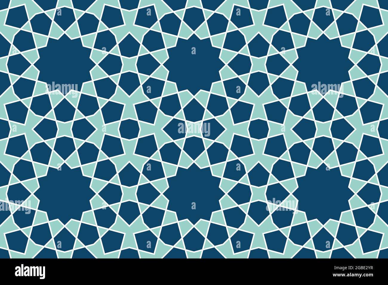 Persian geometric Islamic pattern of Ramadan cards Stock Vector Image ...