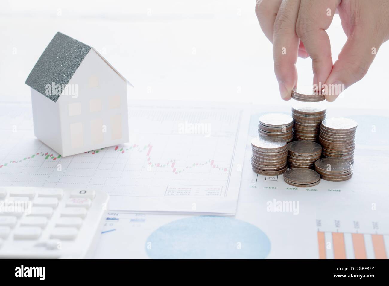 Finance and real estate composite hi-res stock photography and images ...