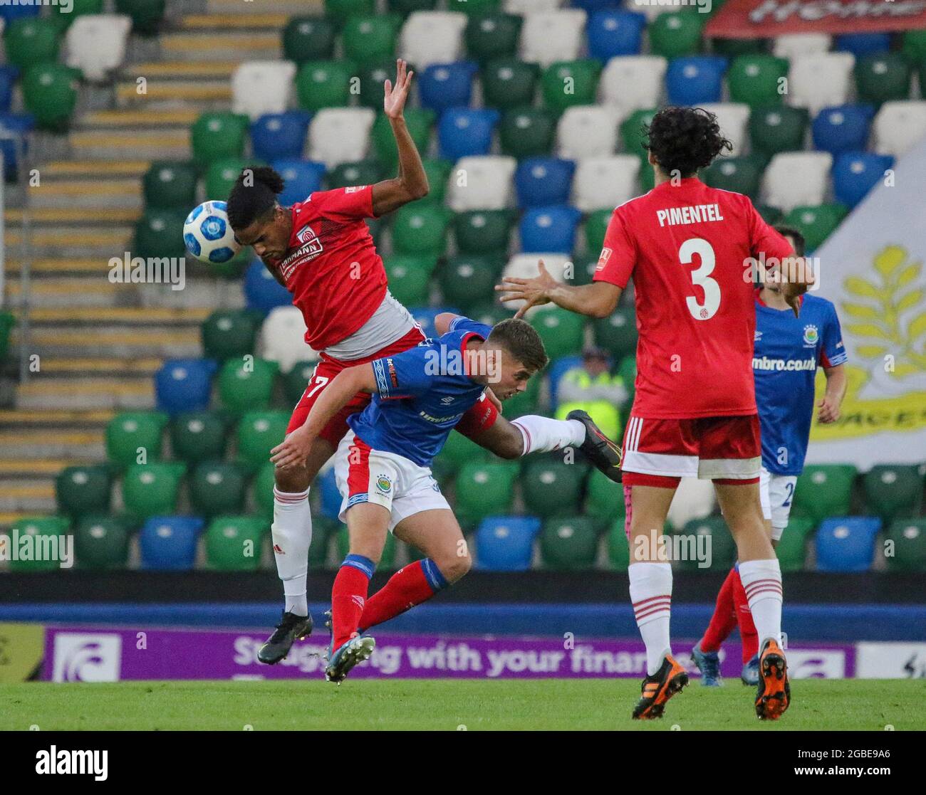 Linfield fola esch hi-res stock photography and images - Alamy