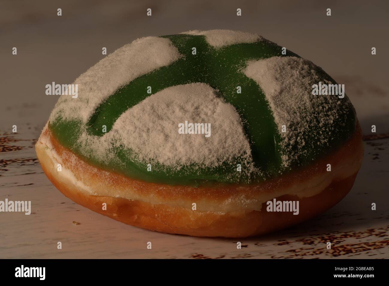 Krispy Kreme XBox 20th Anniversary promotional donut Stock Photo - Alamy