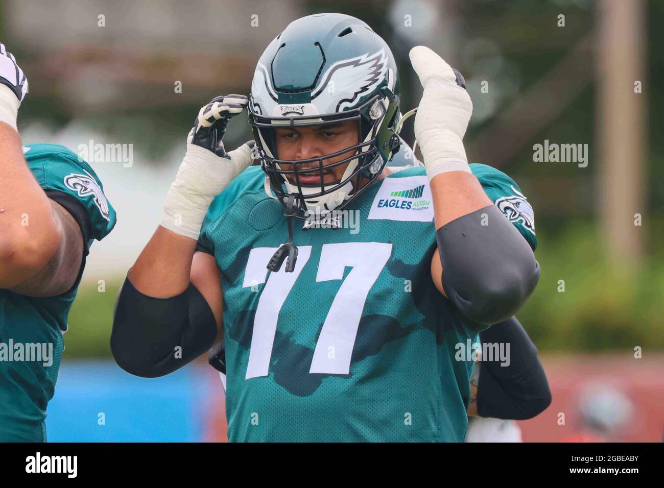 Andre dillard eagles hi-res stock photography and images - Alamy
