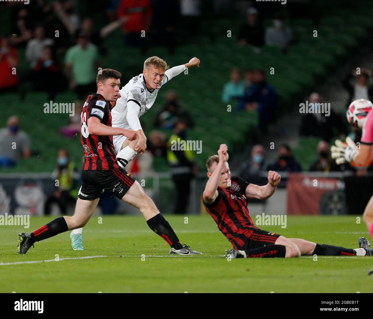 Aviva Stadium, Dublin, Leinster, Ireland. 3rd Aug, 2021. Europa ...