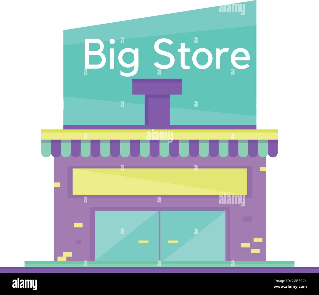 Big city mall Stock Vector Images - Alamy