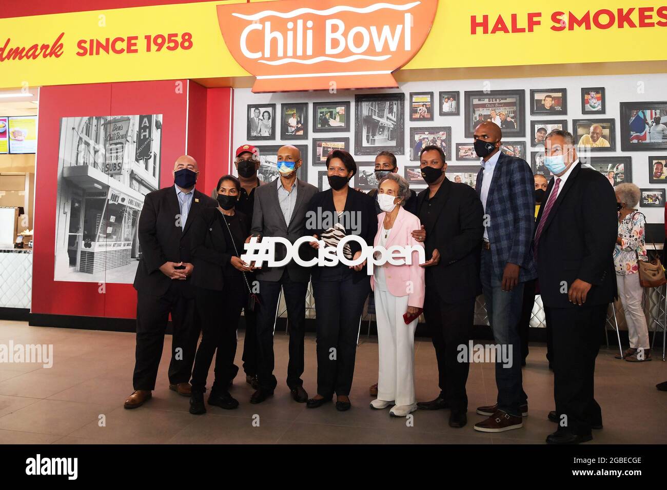 Washington, United States. 03rd Aug, 2021. DC Mayor, Muriel Bowser ...