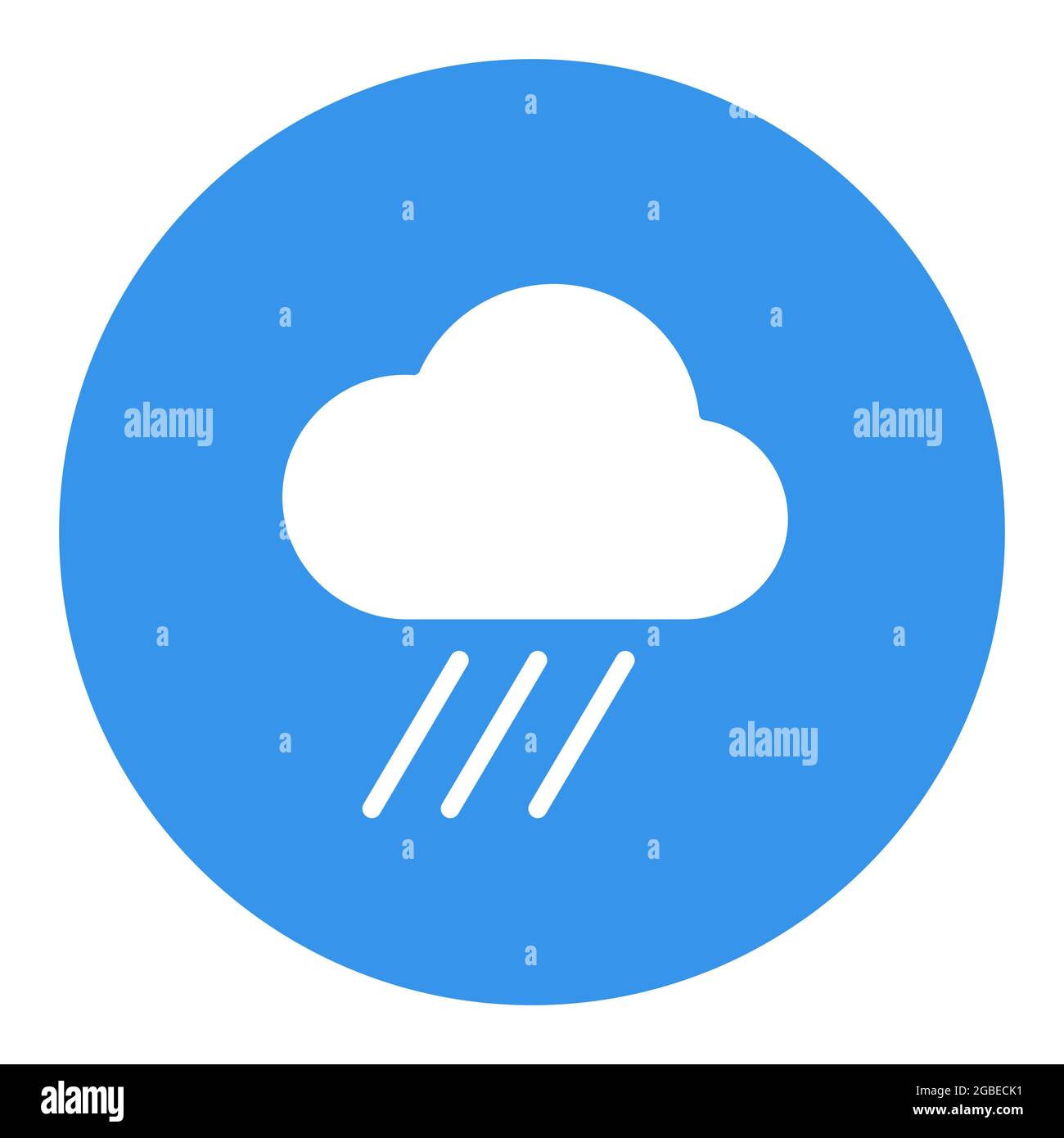 Raincloud vector glyph icon. Meteorology sign. Graph symbol for travel ...