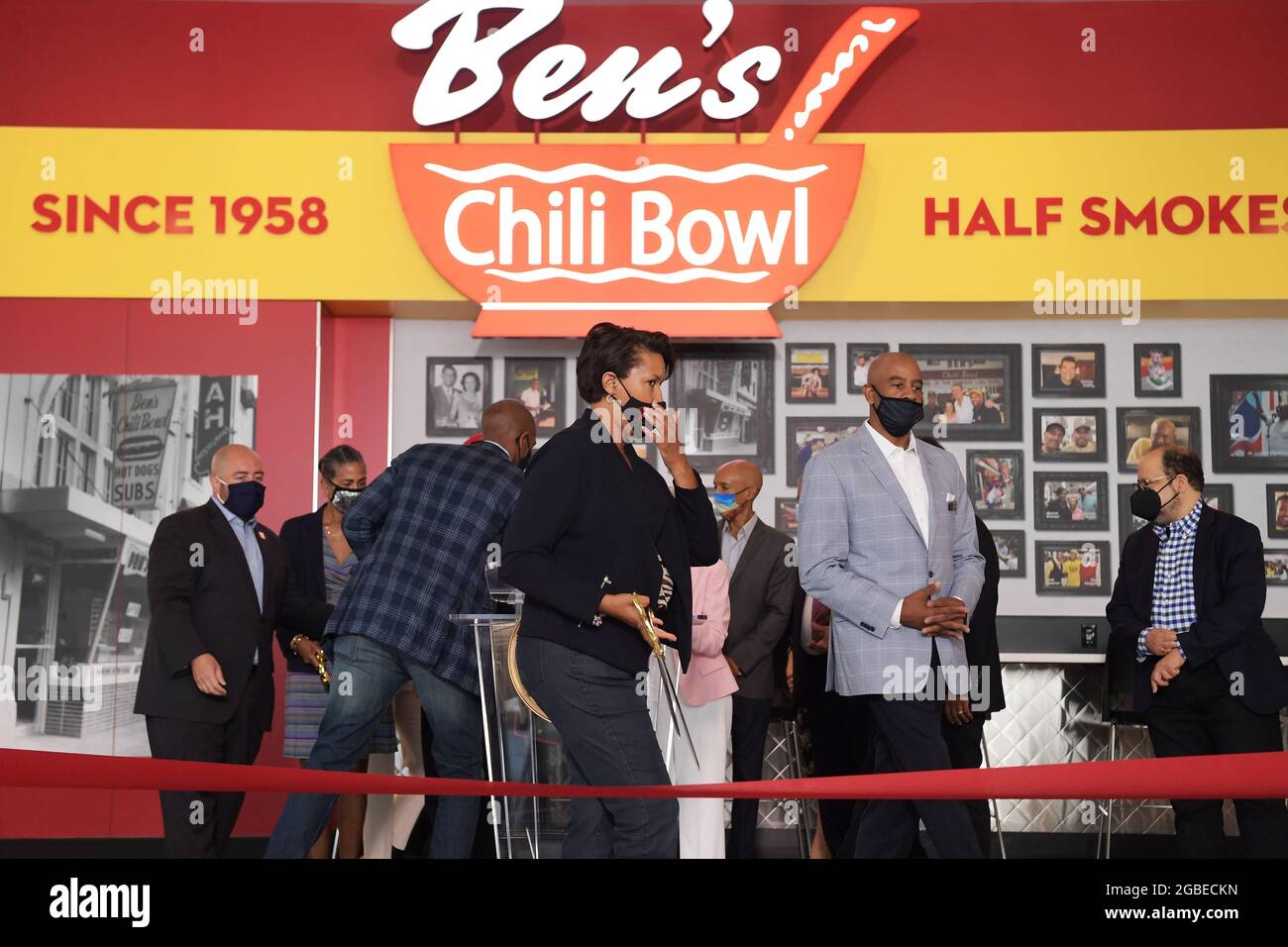Washington, United States. 03rd Aug, 2021. DC Mayor, Muriel Bowser ...