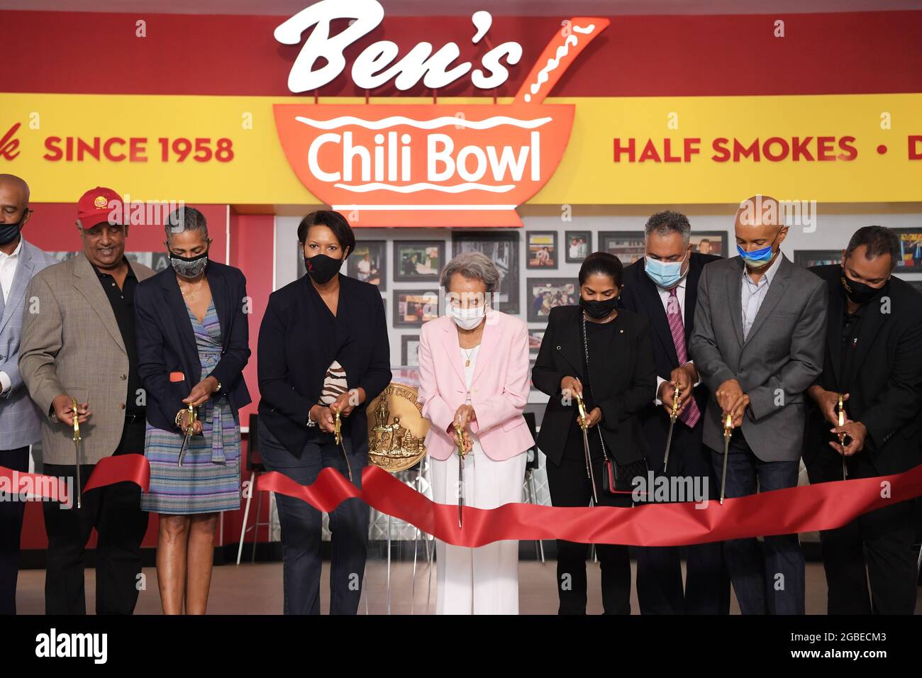 Washington, United States. 03rd Aug, 2021. DC Mayor, Muriel Bowser ...