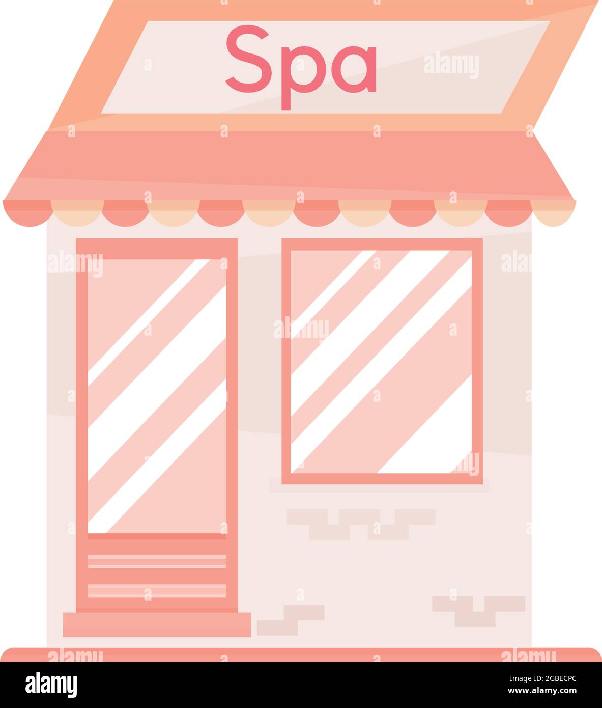 Spa supermarket Stock Vector Images - Alamy