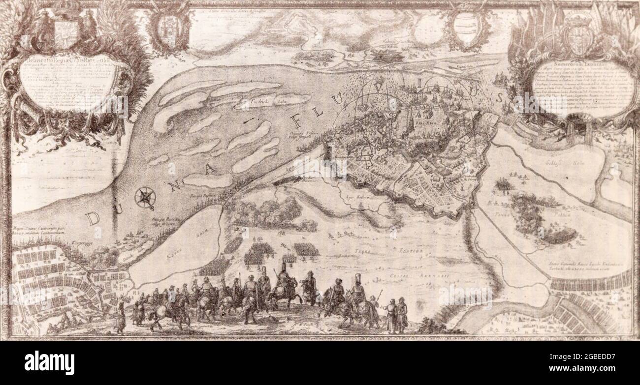 Map of europe 17th century hi-res stock photography and images - Alamy