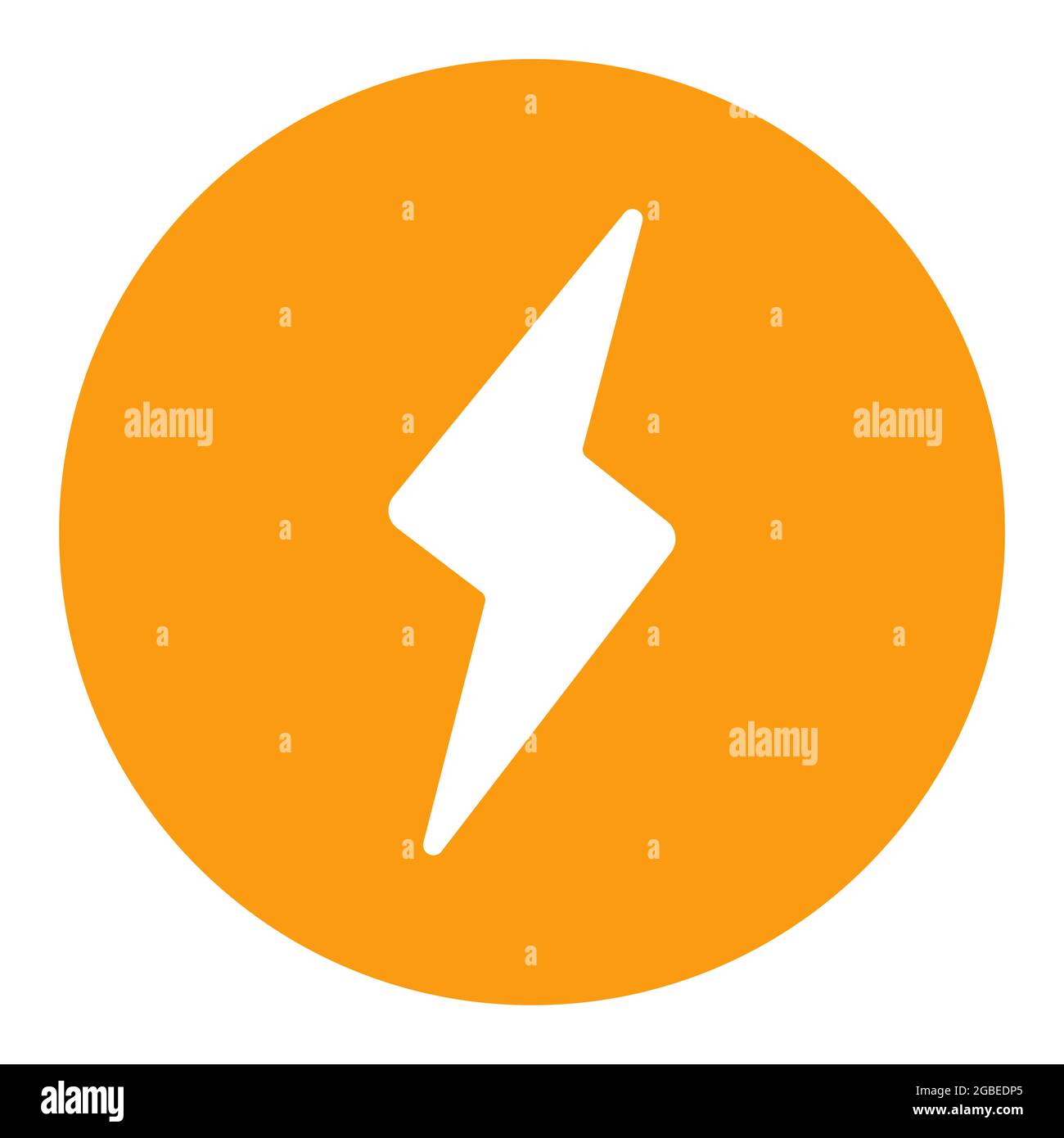 Lightning vector glyph icon. Meteorology sign. Graph symbol for travel ...