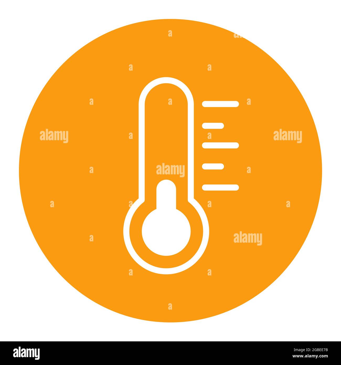 Thermometer vector glyph icon. Meteorology sign. Graph symbol for ...
