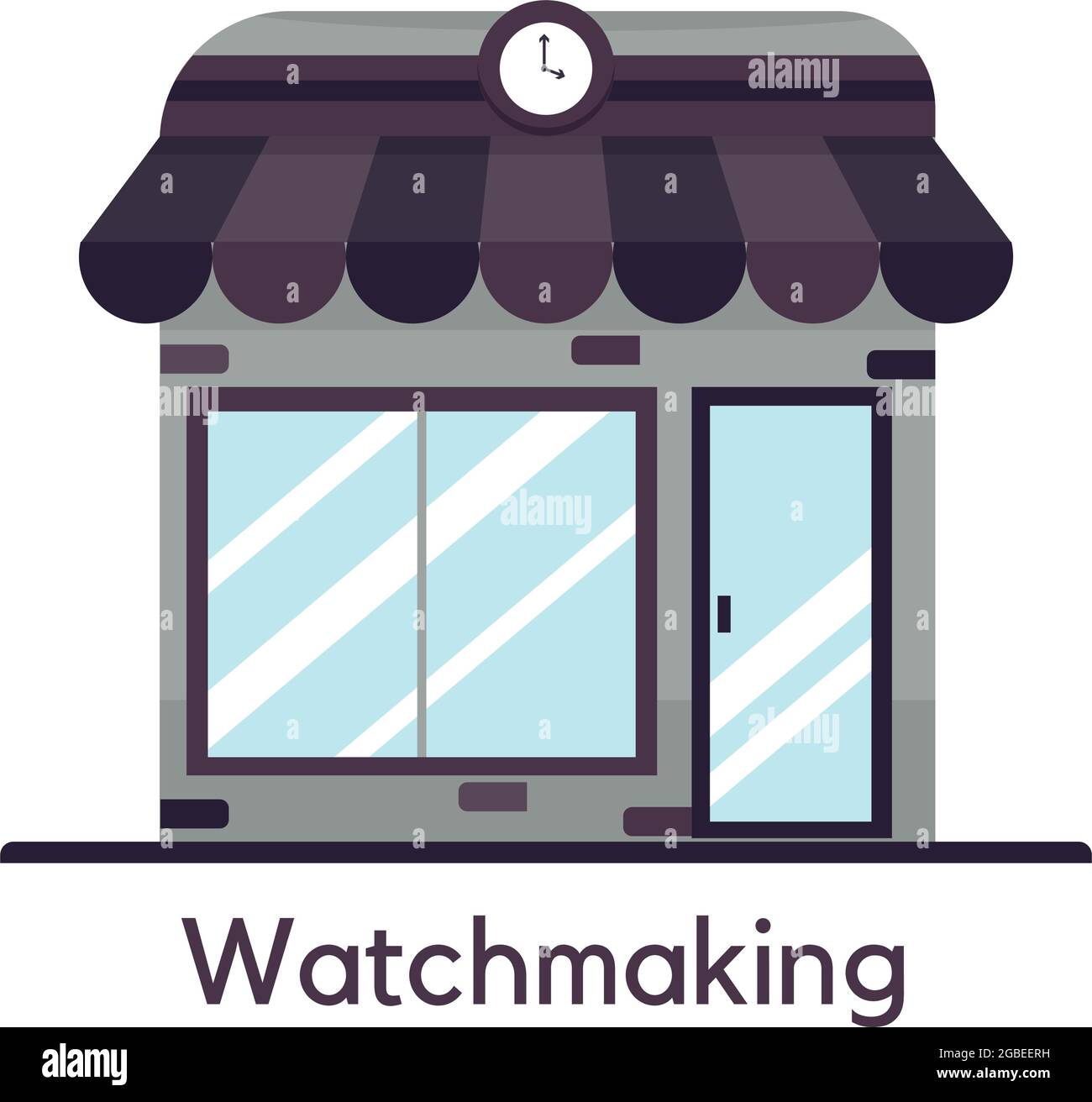 Watch store Stock Vector Images - Alamy