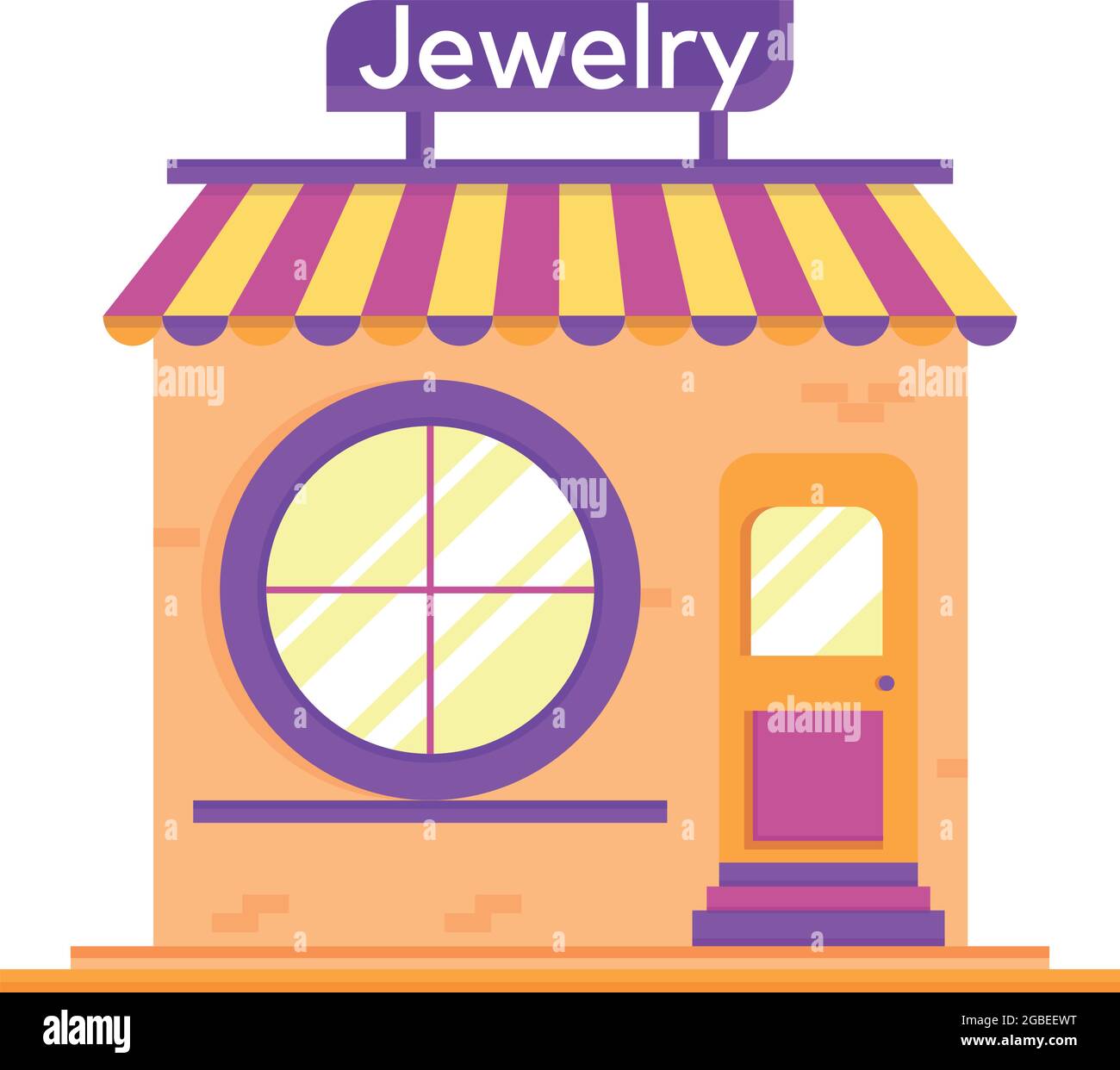 Jewelry shop facade Stock Vector Images - Alamy