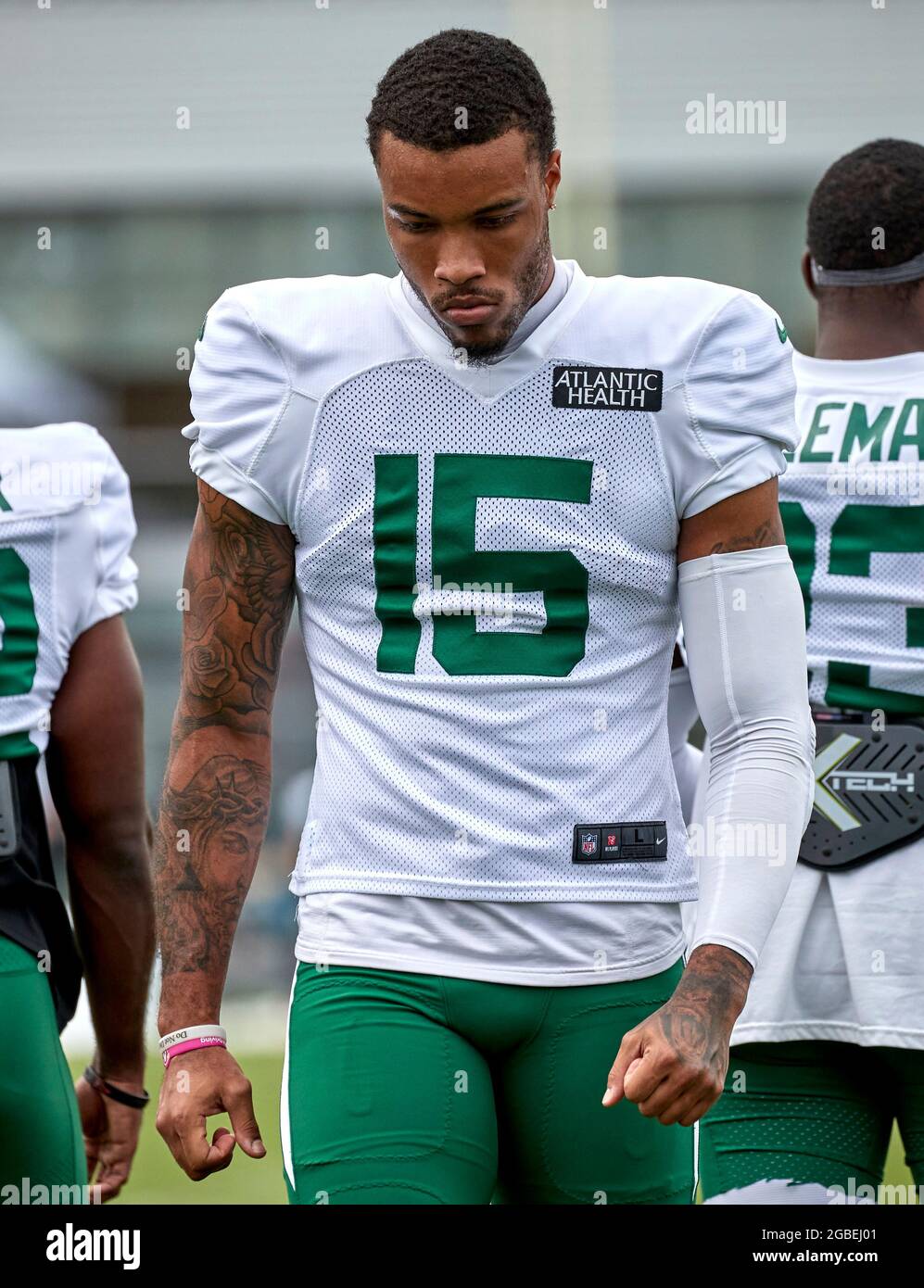 August 3, 2021, Florham Park, New Jersey, USA: New York Jets wide ...