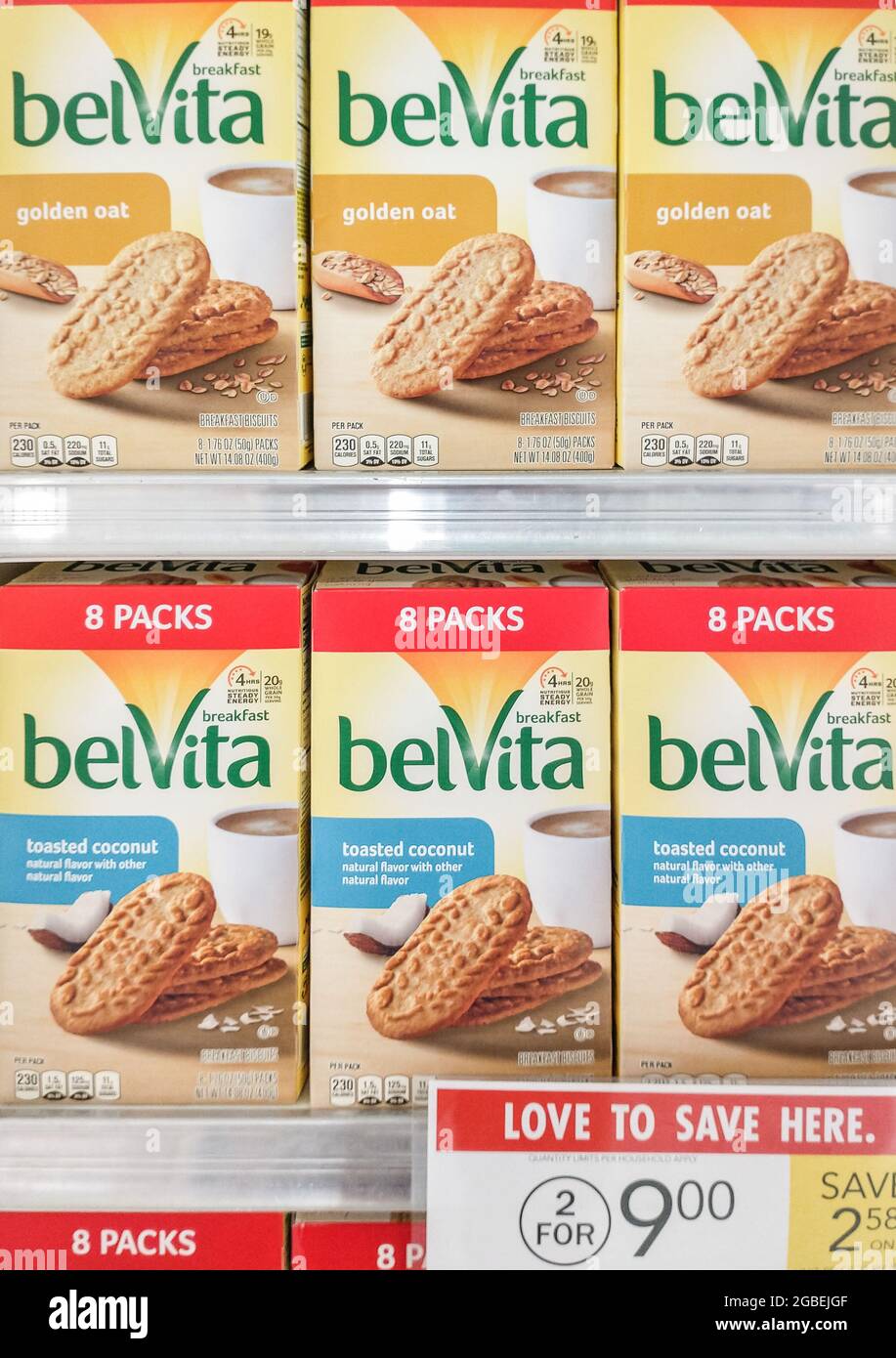 Belvita Crackers in a Market Stock Photo - Alamy