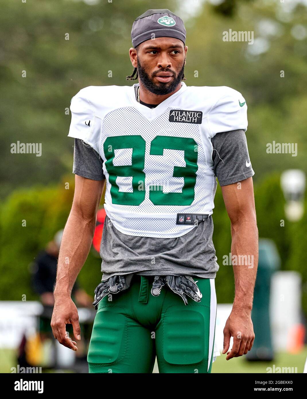 August 3, 2021, Florham Park, New Jersey, USA: New York Jets wide ...
