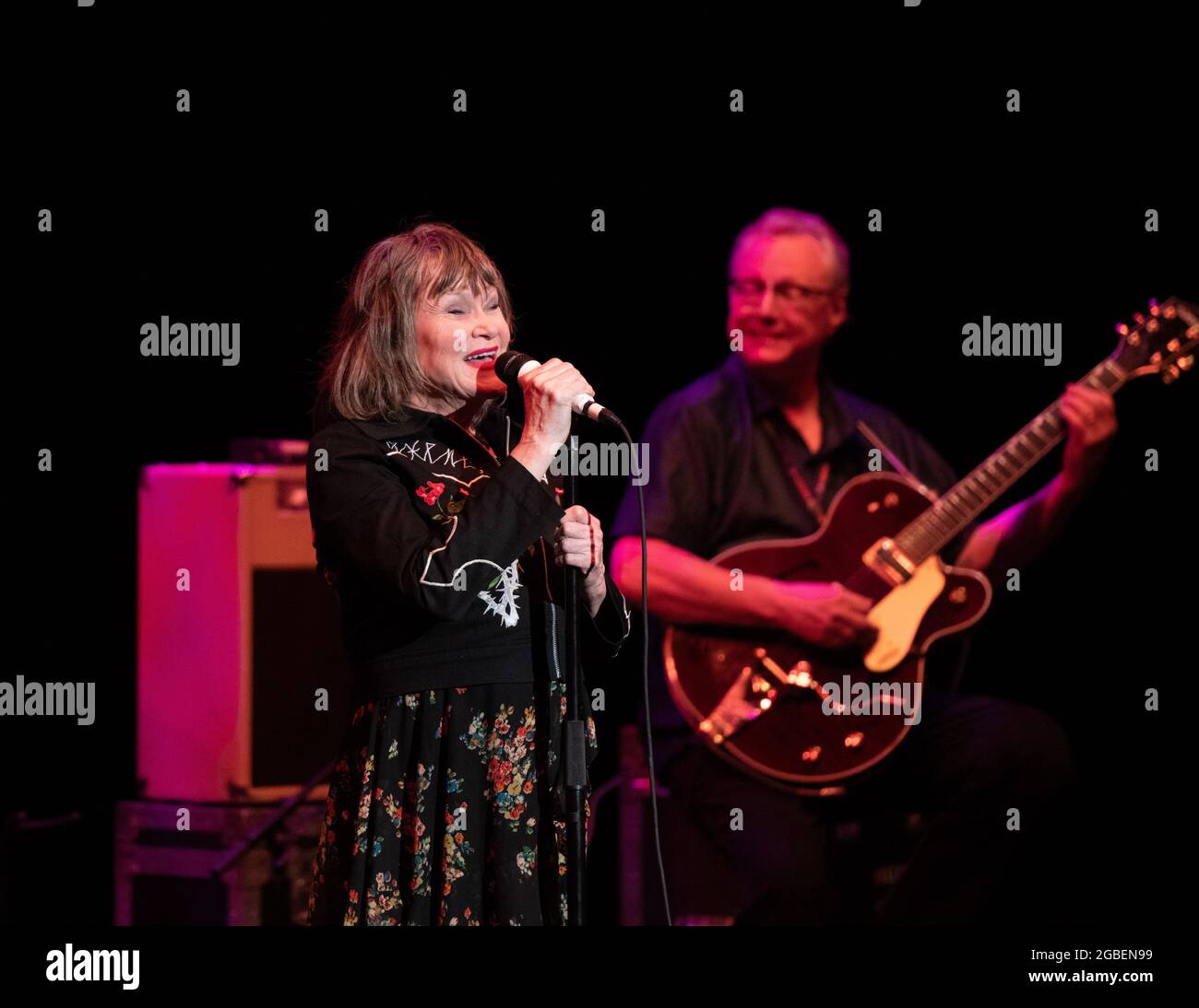 August 1, 2021, Costa Mesa, California, USA: EXENE CERVENKA of X at ...